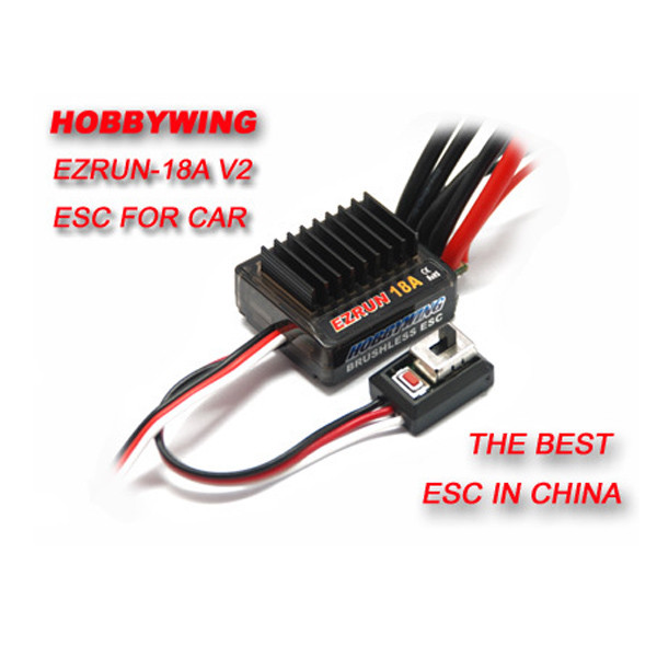 Hobbywing 18a ESC 1/18th Scale Ezrun-18a-sl Brushless Motor Speed Controller for sale online | eBay
