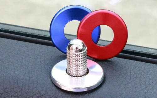 Door Lock Down Bolt Cover Trim 4PCS Fit For Benz GLE GLS 2020-2023 Blue ...