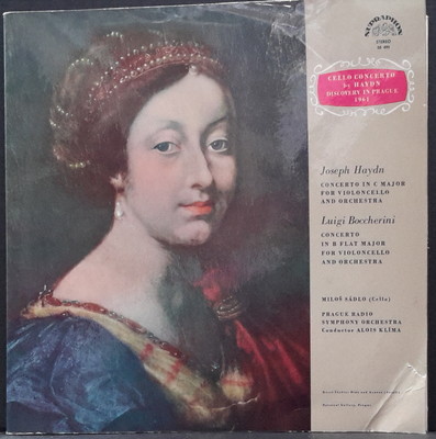 SUPRAPHON 50495 MILOS SADLO PLAYS HAYDN & BOCCHERINI CELLO CONCERTOS ...