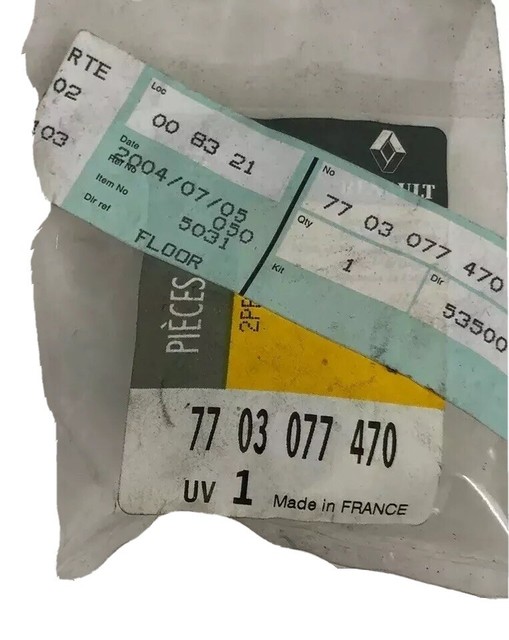 Genuine Renault Rear Suspension Lock Protection Clips (x6) 7703077470 ...