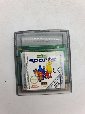 GAME BOY GAMEBOY COLOR GBC GAME RARE SESAME STREET SPORTS EUR EUR M1 | eBay