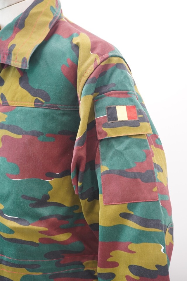 NEW Belgian Army M90 Jigsaw Camo Field Jacket Camouflage Military Coat ...