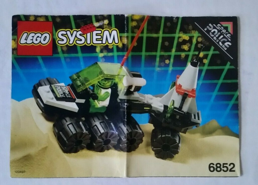 Lego Space Police 2 6852 SONAR SECURITY - Complete / 1993 / USED / 63 ...