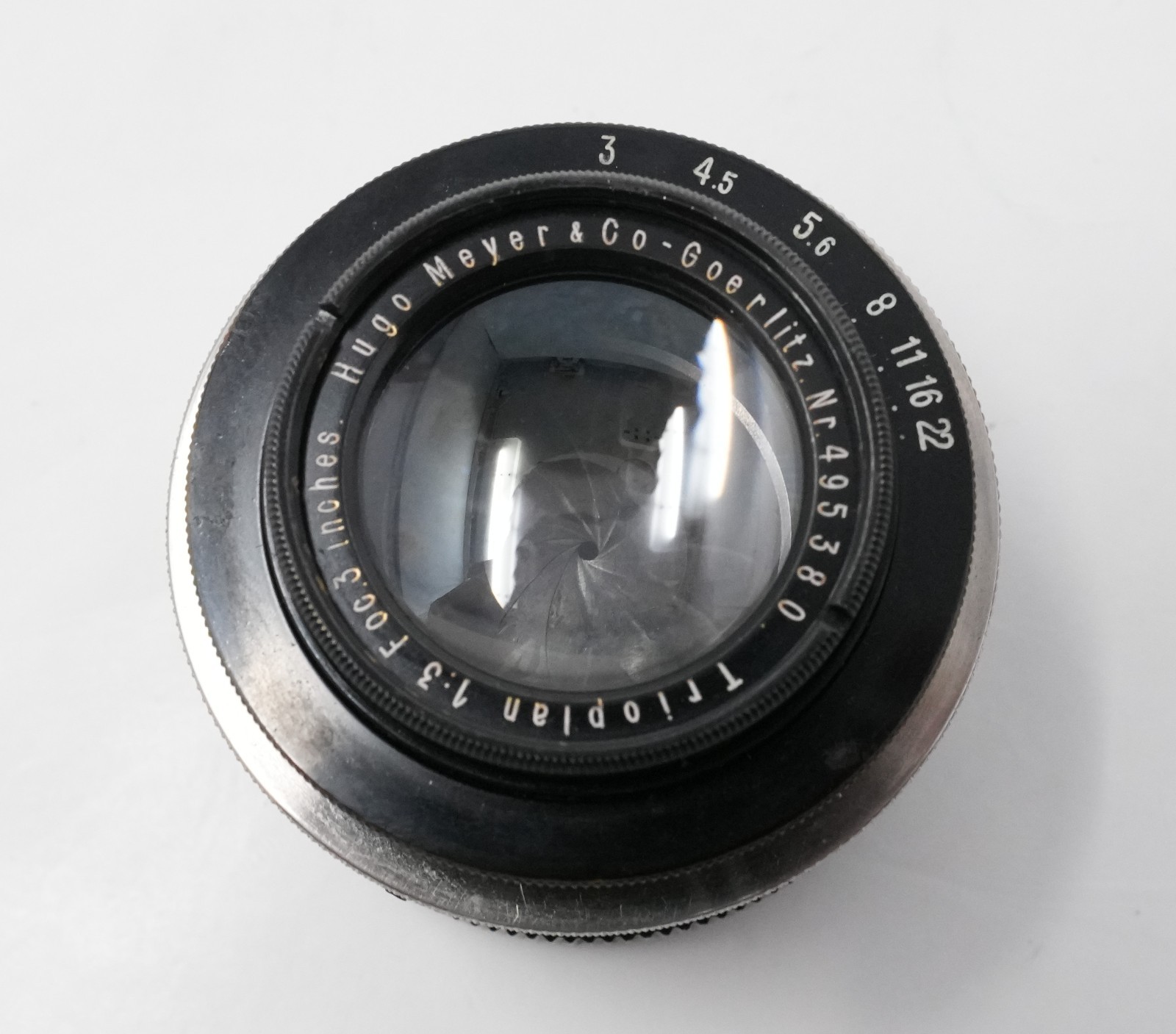 Hugo Meyer Gorlitz Trioplan 3 Inch 76mm F3 Lens L39 and C Mount Very ...