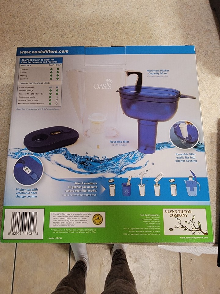 Oasis Filtration Water System | eBay