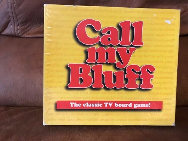 Call My Bluff Classic Muir TV Family Party Board Game Lamond Games 1999 ...