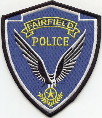 FAIRFIELD CALIFORNIA CA POLICE PATCH | eBay