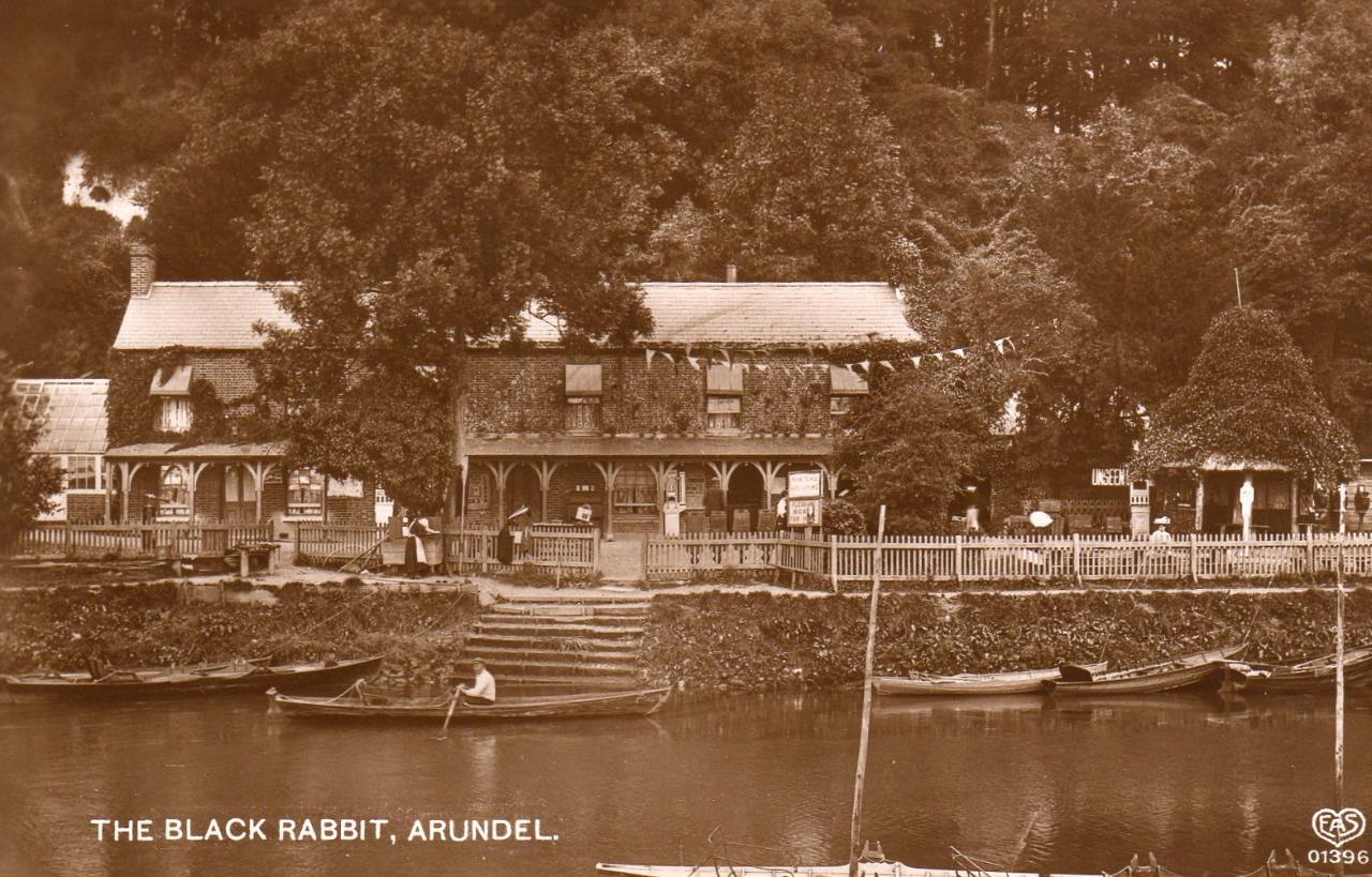The Black Rabbit Pub Arundel unused RP old pc EAS | eBay