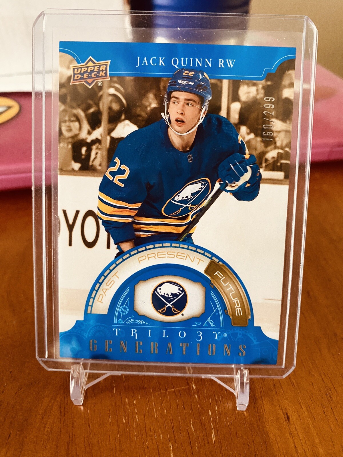 2022-23 Upper Deck Trilogy - Generations Jack Quinn #TG-4C Blue /299 ...