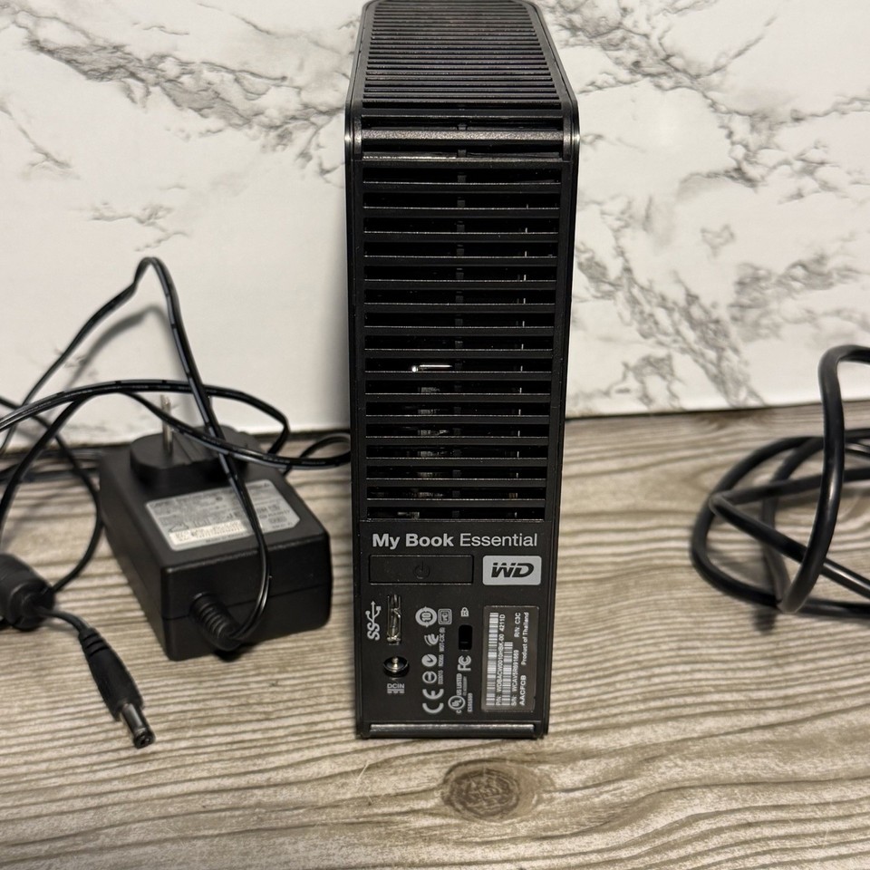 WD Western Digital My Book Essential 1TB External Hard Drive ...