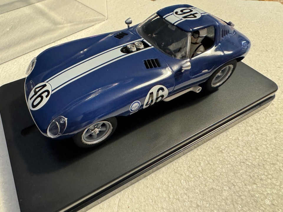 1 32 SCALE MMRC MC 12009 CHEETAH Blue #46 DISCT'd slot car | eBay