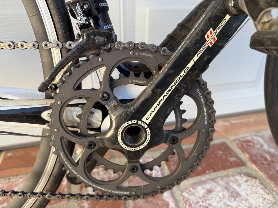 Pinarello Prince Torayca 50HM1K carbon fiber. 51.5 Campagnolo Record 11 ...