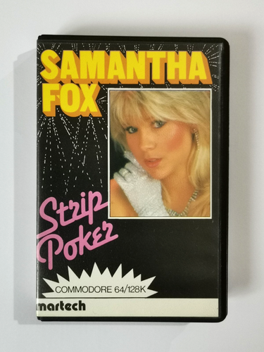 Commodore 64 Samantha Fox Strip Poker game by Martech - Complete Tested ...