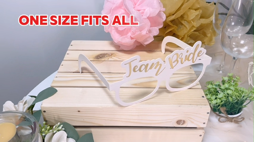 8-32 Hen Party Glasses | Team Bride To Be Hens Do Night Bridal Prop ...