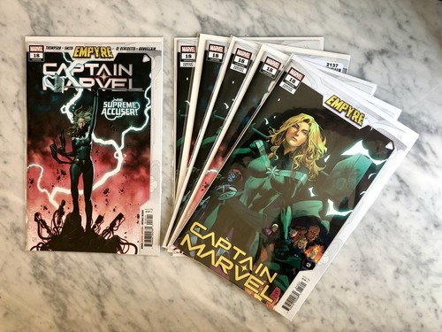 Captain Marvel #18 Regular Cover A + B Variant 1st App Lauri-Ell Marvel ...