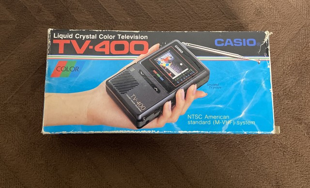 Casio TV-400 2" LCD Television for sale online | eBay