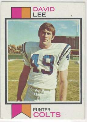 DAVID LEE 1973 Topps #404 Colts ID:6449 | eBay