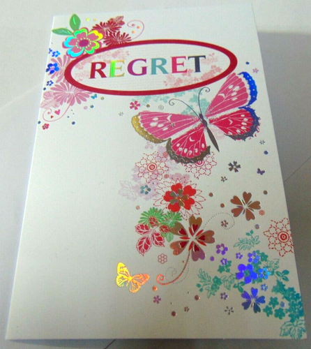 Wedding - Birthday- Regret Card.......R.S.V.P Greetings Card & Envelope ...