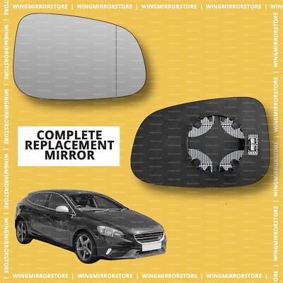 Right side for Volvo v40 2012-2019 Wide Angle heated wing door mirror ...