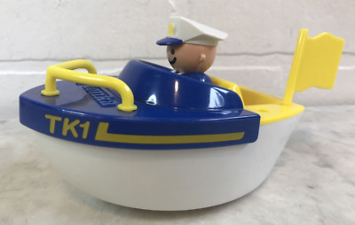 Bandai Tonka Toy Boat Little People 1989 Vintage Land O Lakes Promo w ...