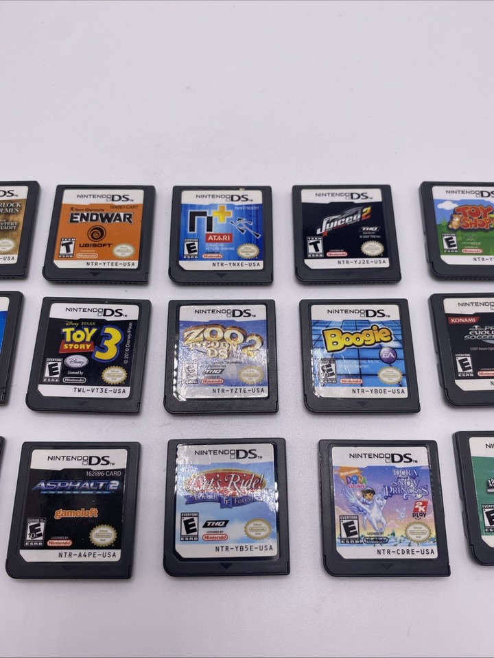 Nintendo DS Games Lot: 18 Cartridges | eBay