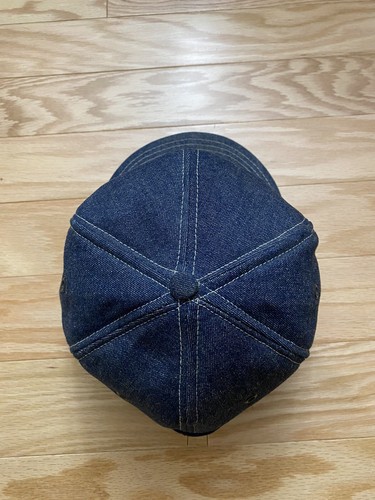 VTG Pointer Brand 80s Patch Blue Denim Trucker Snapback Hat USA RARE | eBay