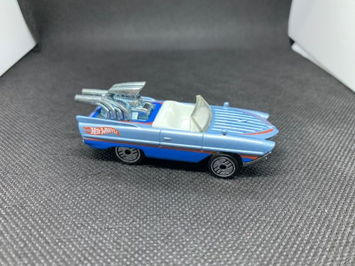 Hot Wheels - Flying Customs Amphicar Blue - Diecast Collectible - 1:64 ...
