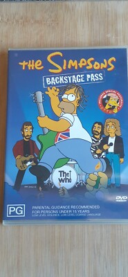 Simpsons, The - Backstage Pass (DVD, 2004) FREE POSTAGE* 9321337023311 ...