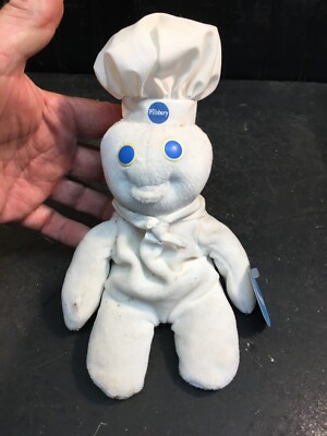 Pillsbury Doughboy Small size plush 8” Free Shipping | eBay