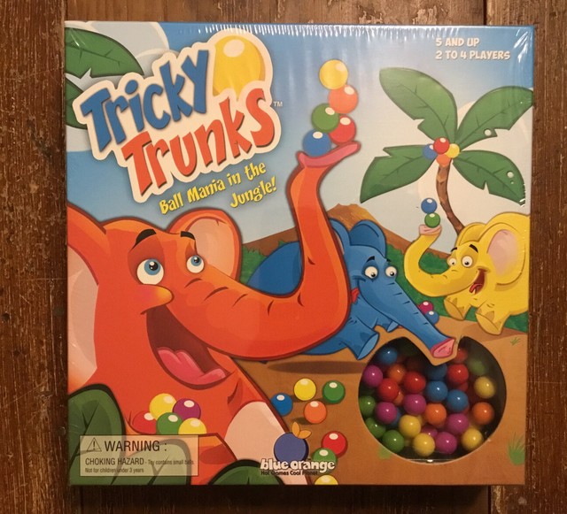Tricky Trunks Family Fun Educational Board Game Blue Orange Games 04900 ...