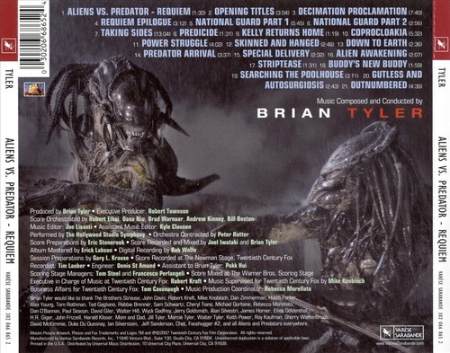 Aliens Vs. Predator: Requiem [Original Motion Picture Soundtrack] by ...