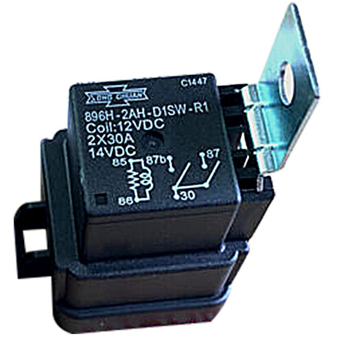 5PCS Song Chuan 896H-2AH-D1SW-R1 12VDC 2X30A Power Relay 5 Pins | eBay