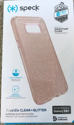 Speck Presidio Case for Samsung Galaxy S8+ Clear/gold/rose pink. OPEX ...