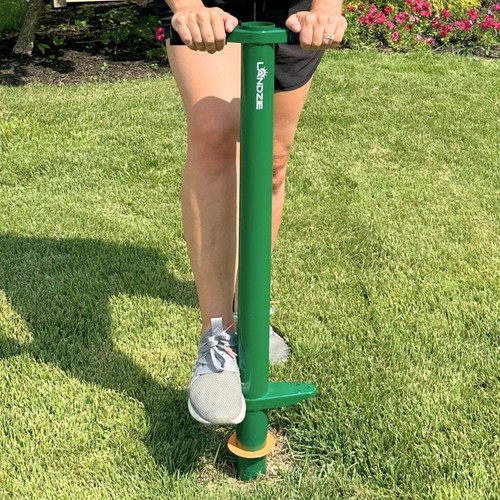 Landzie 5-in-1 Grass Plugger and Bulb Planter Tool for Lawn and Garden ...