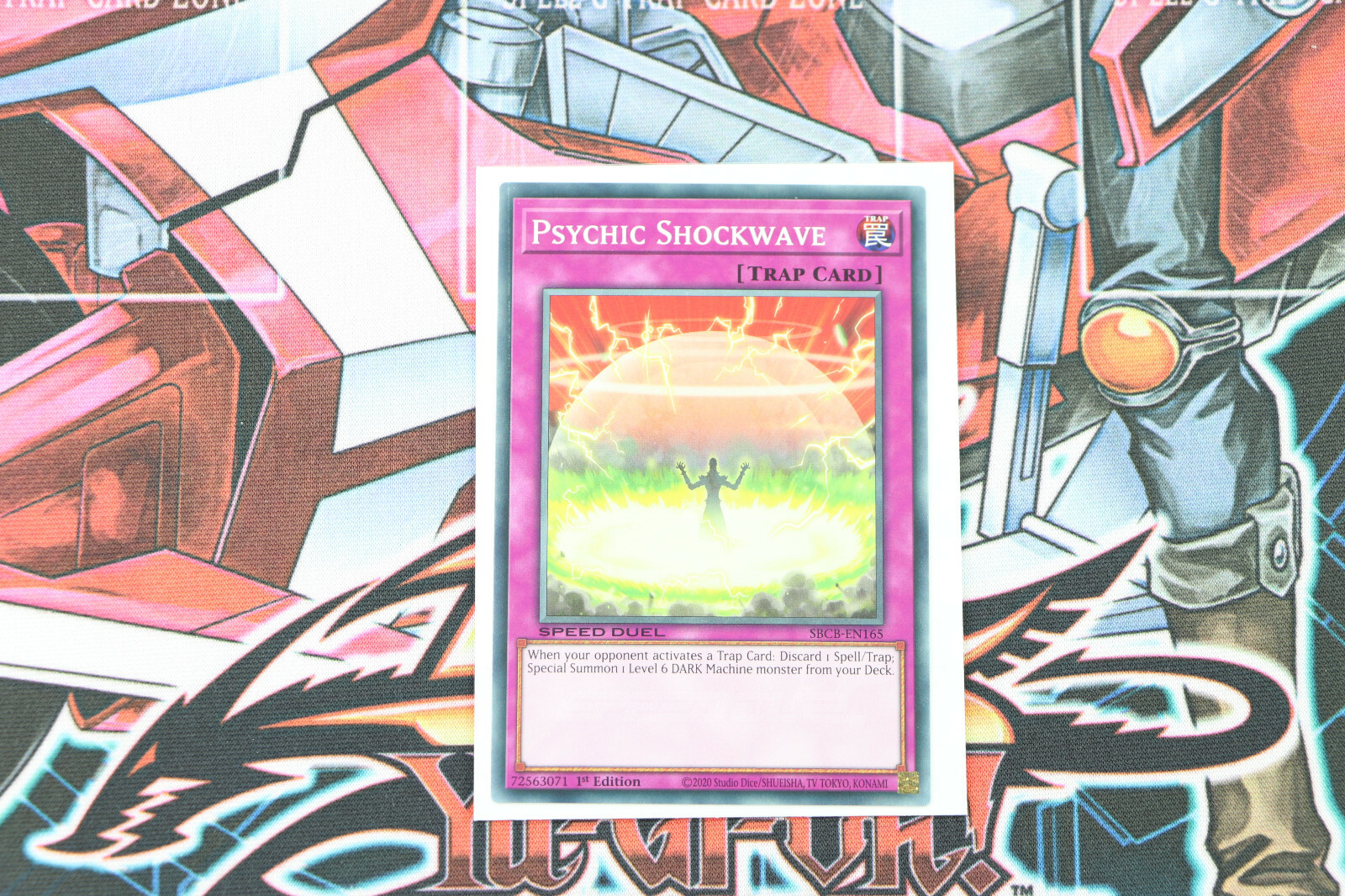 YuGiOh Trap Card Psychic Shockwave SBCB-EN165 1st Edition Common | eBay