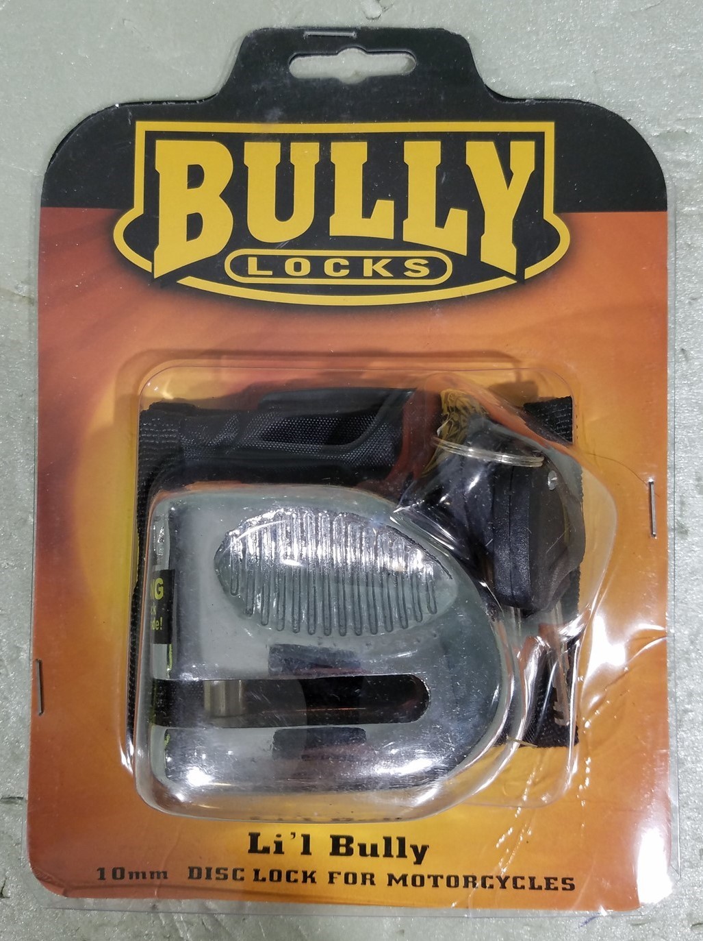 Bully Locks Li'L Bully Chrome Disc Lock for Motorcycles TR#132225 MFG# ...