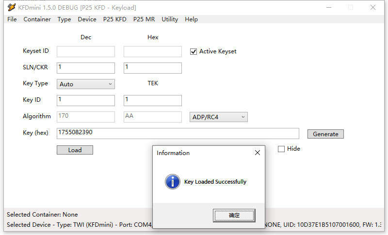 Motorola Keyload cable for xts4000 kvl3000 kvl4000 kvl5000 CKN6886 ...