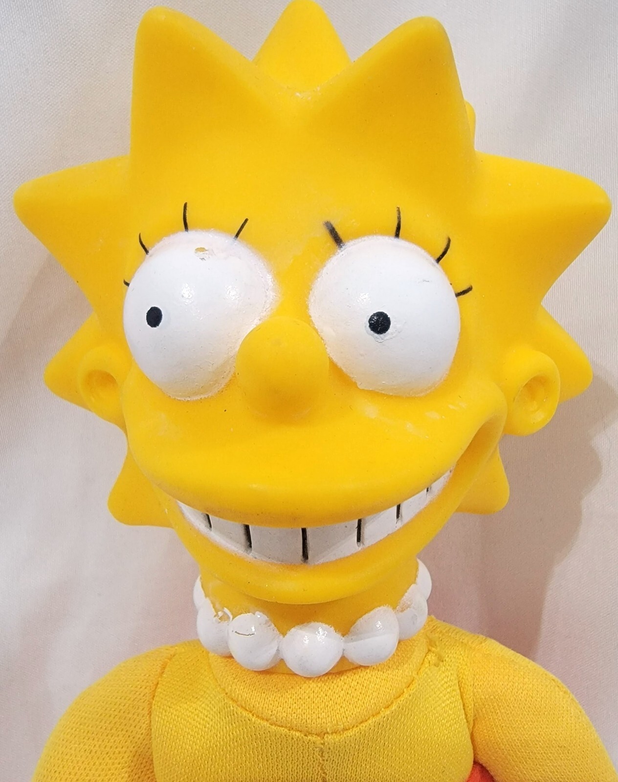 LISA SIMPSON plush stuffed animal THE SIMPSONS Matt Groening cartoon ...