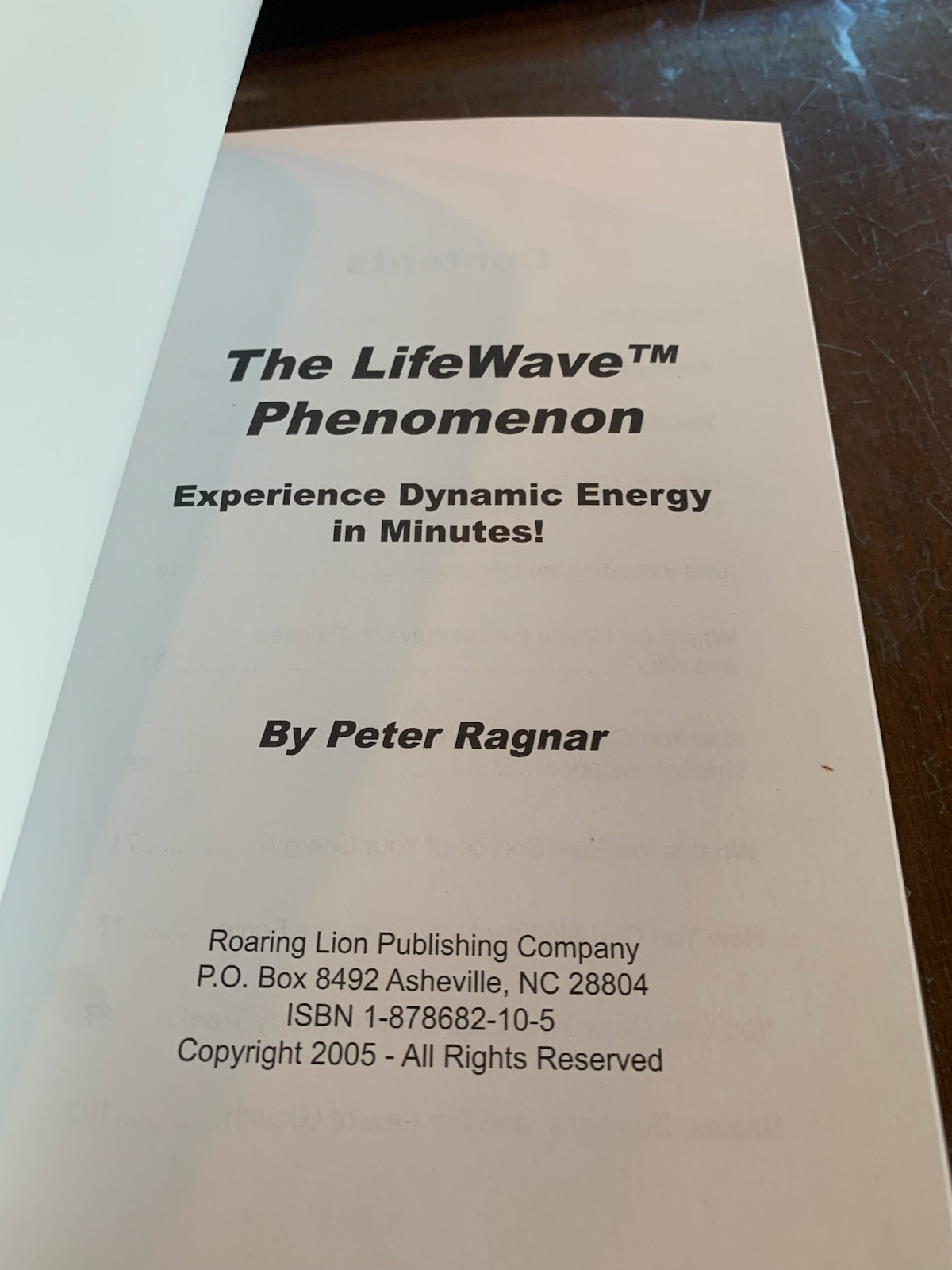 The LifeWave Phenomenon Peter Ragnar 1878682105 for sale online | eBay