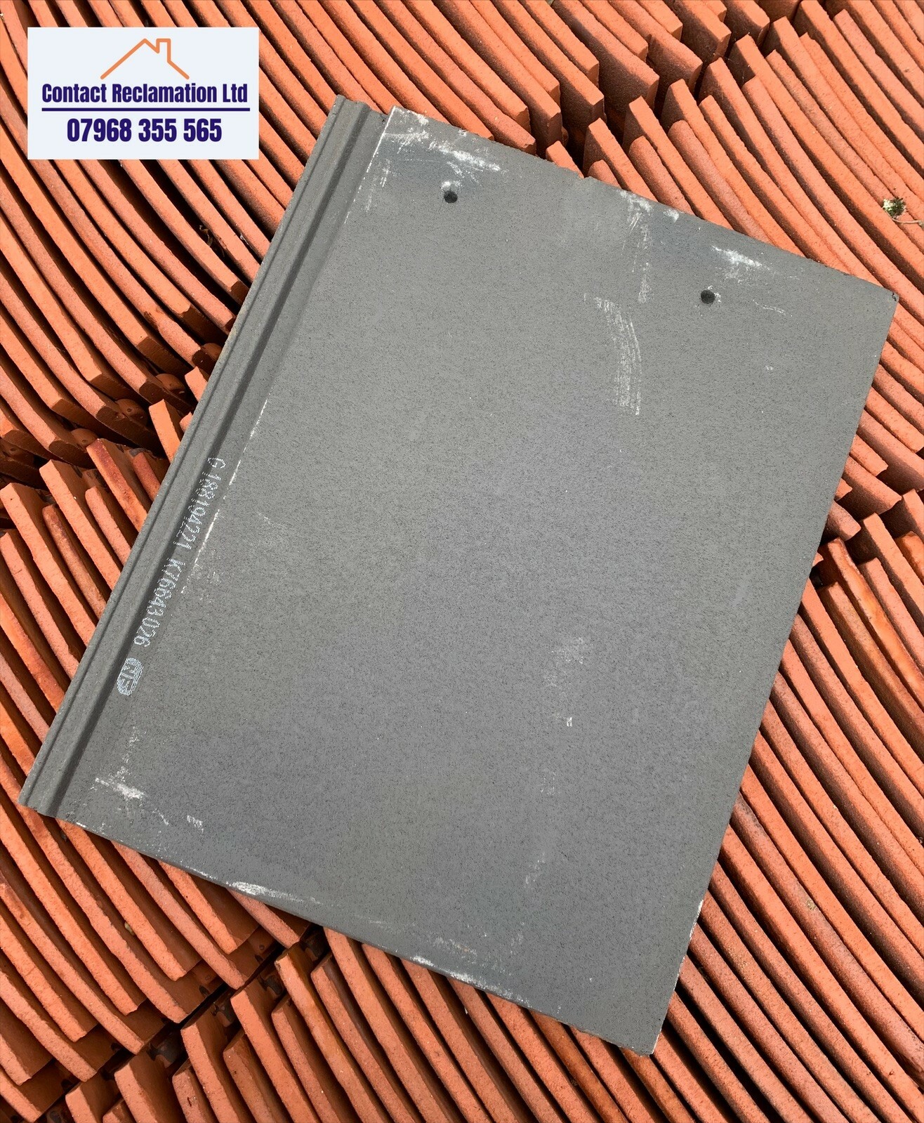 NEW Crest Planum Concrete Roof Tile - Anthracite Grey (HG-1600) | eBay UK
