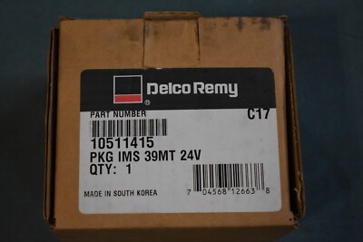Delco Remy 10511415 Solenoid 24V | eBay