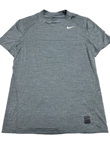 Nike Dri Fit Pro Cool Grey Heather T-Shirt 811429 065 Men’s Size Medium ...