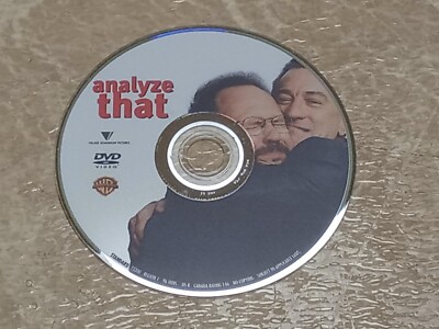 BRAND NEW Analyze That (DVD, 2003, Full Frame) Robert DeNiro Comedy ...