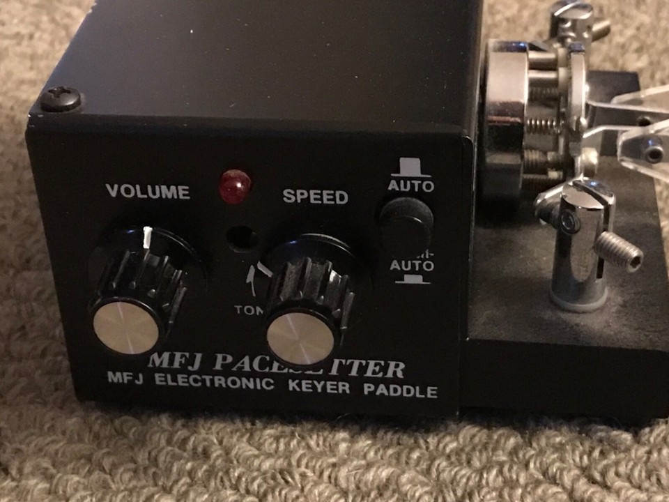 MFJ-4228 Electronic Keyer Paddle | eBay
