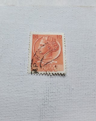 Repvbblica Italiana Carte Valor Roma 10 Lire Postage Stamp 04/101 | eBay