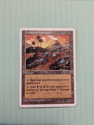 MTG Sulfurous Springs Fifth Edition 424 Regular Rare | eBay