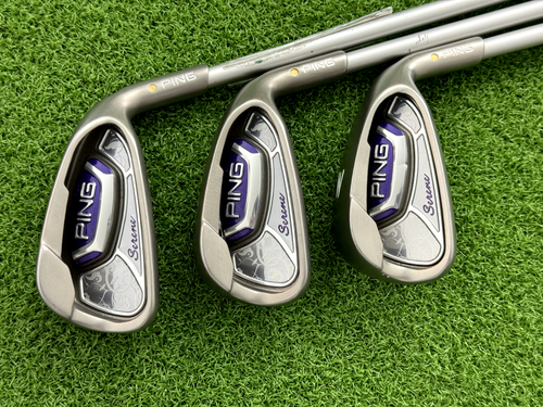 Ping Golf SERENE Gold Dot Partial Iron Set 7 9 PW Right Handed Graphite ...