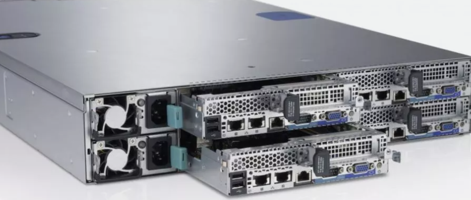 Dell PowerEdge C6200 4 x NODES C6220 CTO E5-2630 32GB 1TB 2U 12 x 3.5 ...