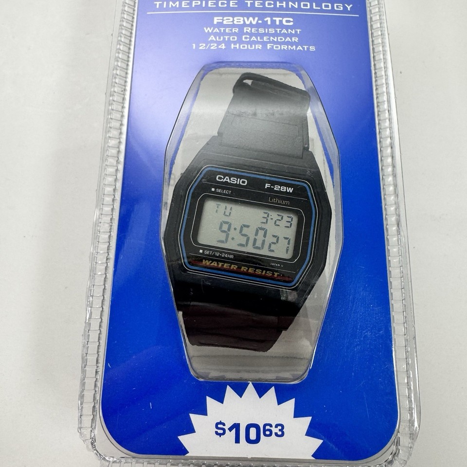 Casio F28W-1TC New In Package F28W Module 586 1156 NOS Vtg | eBay