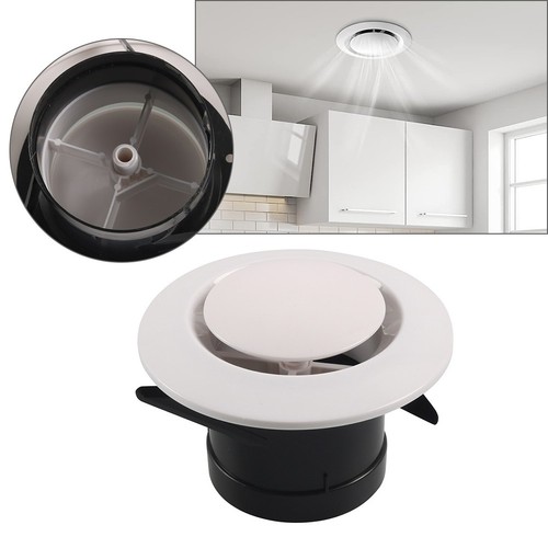 RV Camper Trailer Round AC Air Ceiling Vent Adjustable Rotate ...